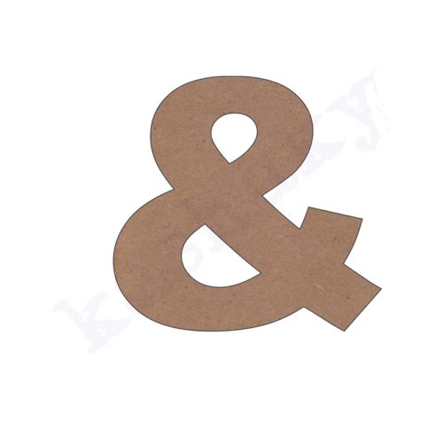 &&-002-ABC - SIMBOLO "AND" & - Kashaky Dex Manualidades