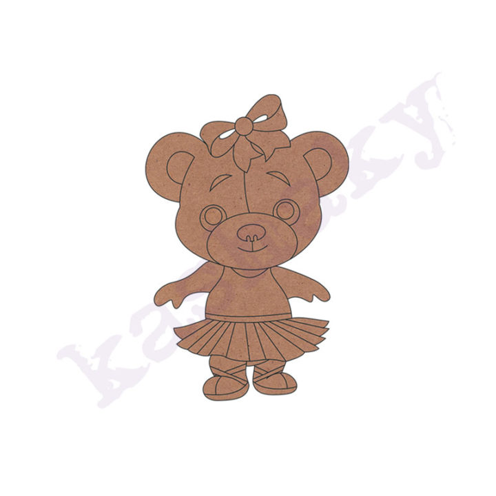 DM-035-INF - OSITOS BAILANDO GRANDES 22x20 - Kashaky Dex Manualidades